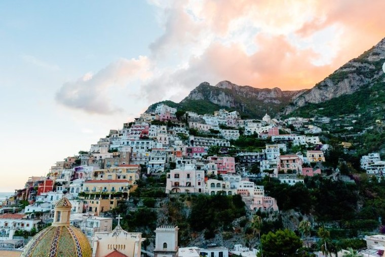 Path of The Gods Positano Hiking Map How to Hike The Amalfi Coast ...
