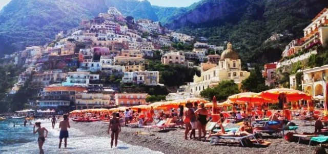 The Beaches of Positano Fornillo Laurito Arienzo DaAldolfo Spiaggi ...