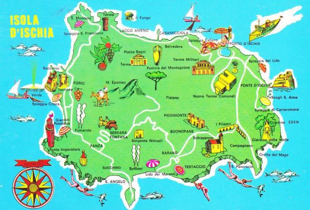 Ischia Map – POSITANO