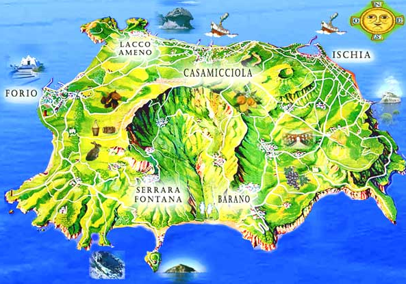 Ischia Map – POSITANO