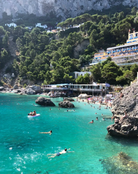 Where to Swim – The Beaches of Capri – POSITANO